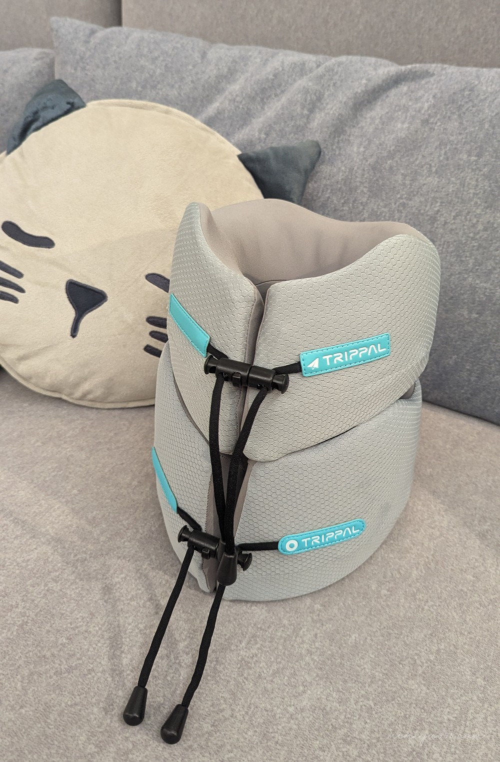 搭飛機、高鐵、客運必備「TripPal極致紓壓全支撐旅行枕」，完整包覆怎麼睡都安穩 - 下一站，天涯